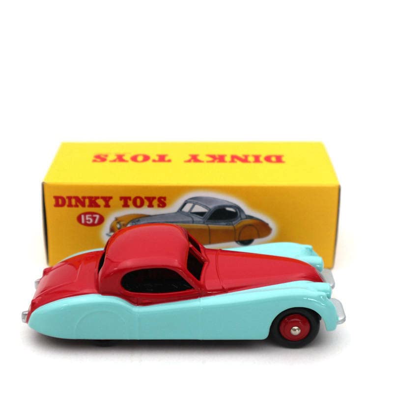 DeAgostini 1/43 Dinky Toys 157 for Jaguar XK120 Coupe Diecast Model Toys Car Limited Collection Auto Gift