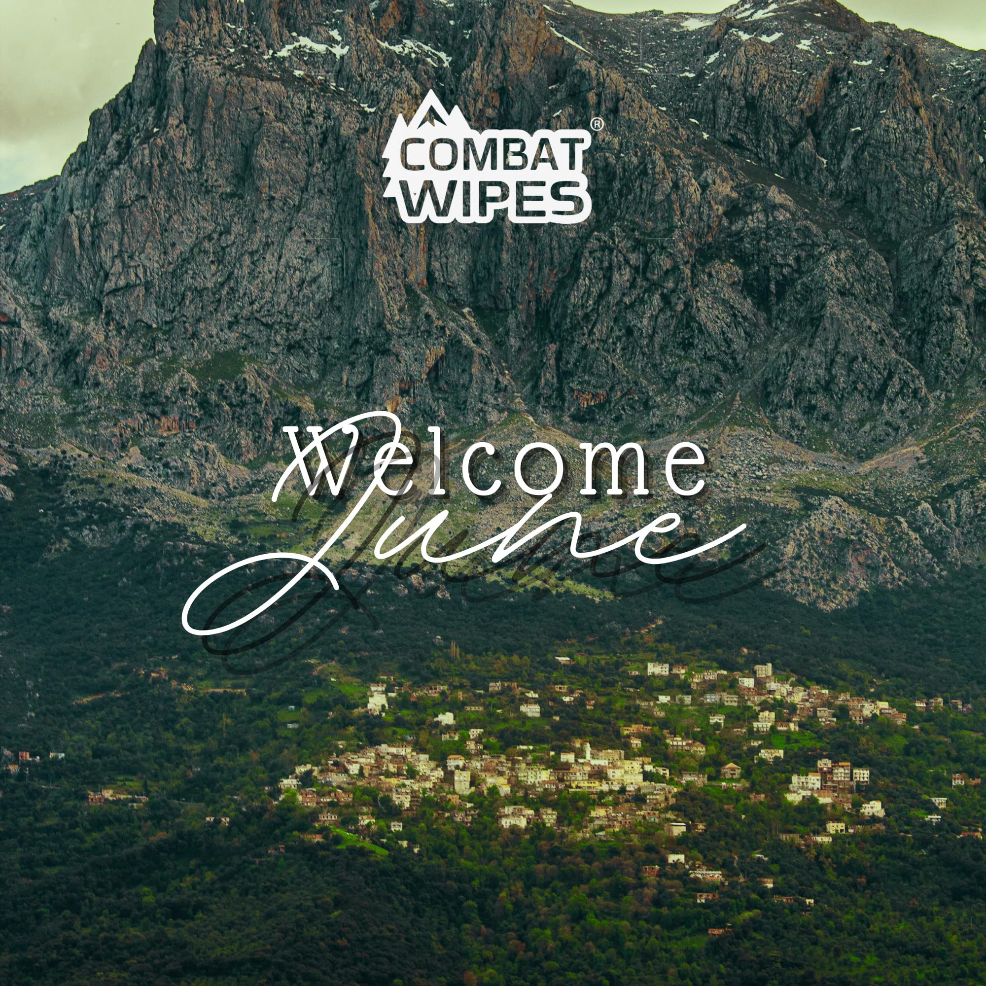 Combat Wipes ACTIVE Outdoor Wet Wipes - Extra Thick Camping Gear, Biodegradable, Body & Hand Cleansing/Refreshing Cloths for Backpacking & Gym w/Natural Aloe & Vitamin E(4 packs, 25 wipes each)