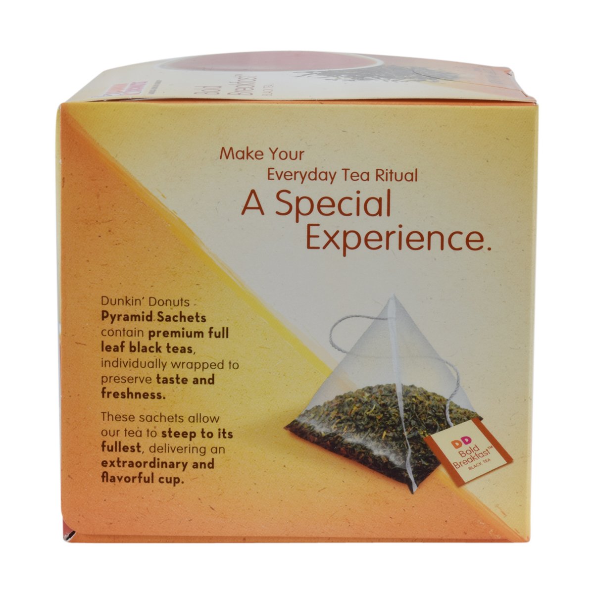 Dunkin' Donuts Pyramid Sachet Tea (Bold Breakfast, 1 Pack)