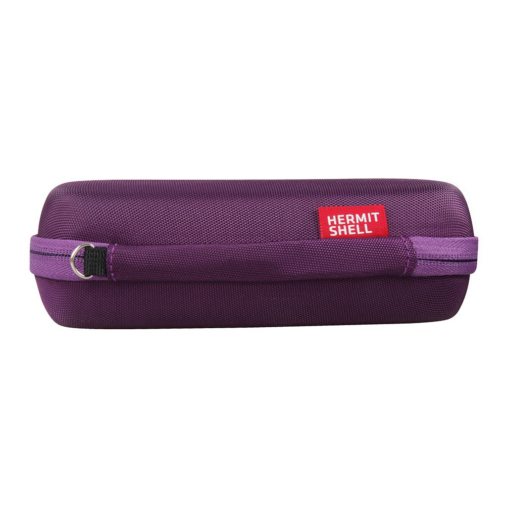 Hermitshell Travel case for [New 2020 Model] iProven DMT-489 / ANKOVO Thermometer for Fever - Forehead and Ear Thermometer (Purple) -Only Case