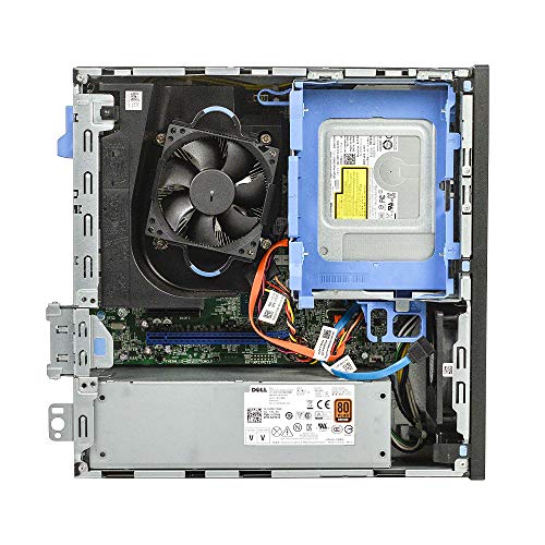 Dell OptiPlex 7040 SFF Computer Desktop PC, Intel Core i5 6500 3.2GHz, 16GB Ram, 256GB NVMe SSD,Keyboard & Mouse, WiFi | Bluetooth, HDMI, New Dual 19" LCD Monitor, Win 10 Pro (Renewed)