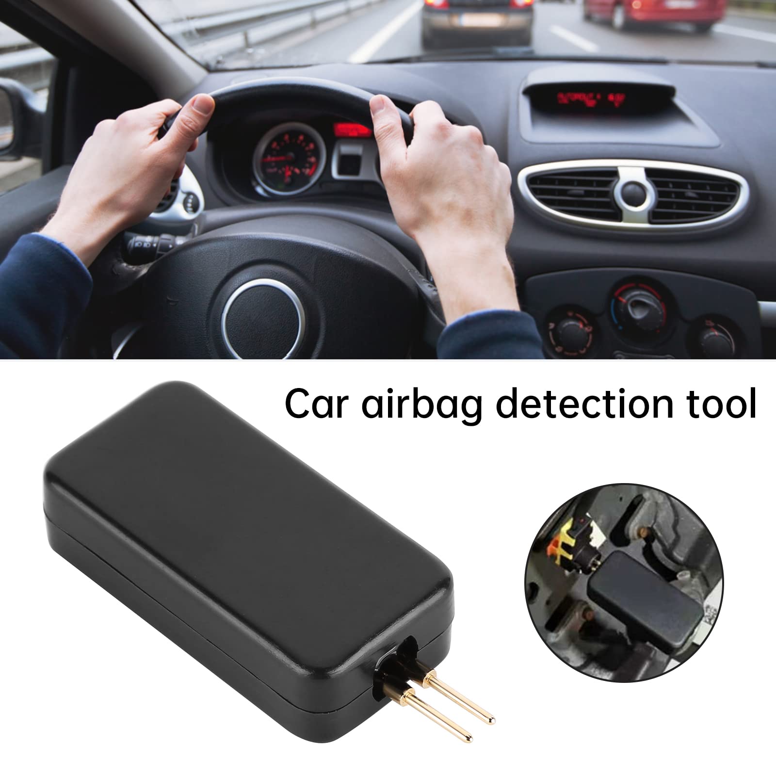 Car Airbag Simulator, MoreChioce Universal Car SRS Airbag Tester Fault Finding Repair Tool Diagnostic Device Repair Tool Airbag Simulator Testing Instrument