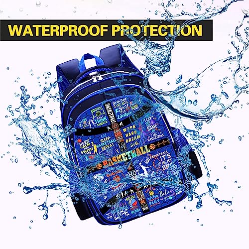 JDEIFKF Basketball Backpack Laptop Backpack For Men Women, Basketball Backpacks Shoulder Bag For Travel Hiking Camping Daypack