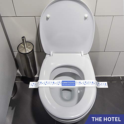ESSENTIAL- Printed Toilet Seat Band 16-1/2" Wide X 1-1/2" Deepuse In Hotels And Motels (Case Of 1000)