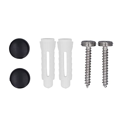 Jeanoko Hair Blow Dryer Holder, Wall Mounted Easy to Hair Dryer Rack for Washroom(Black)