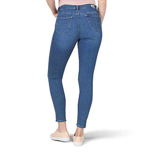 Lee Women's Sculpting Slim Fit Skinny Leg Jean, Luna, 10 Short