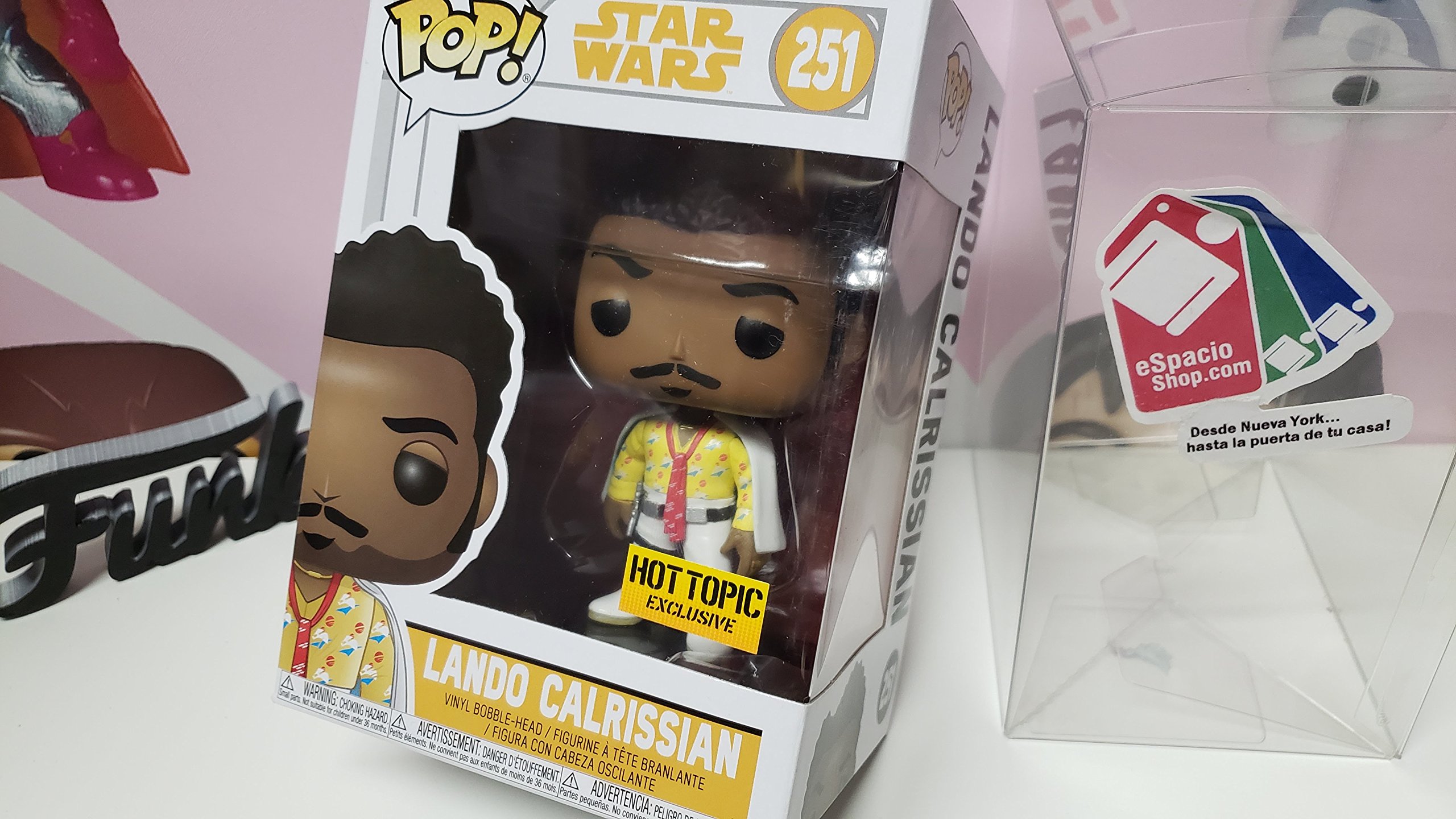 Solo A Star Wars Story Funko POP! Star Wars Lando Calrissian Exclusive Vinyl Bobble Head #251