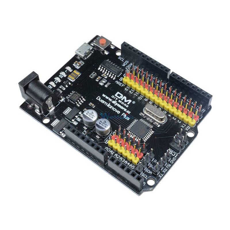 Duemilanove Plus Development Board CH340G ATmega328P Microcontroller Board FT232 I/O Micro Shiled Module for Arduino with Cable