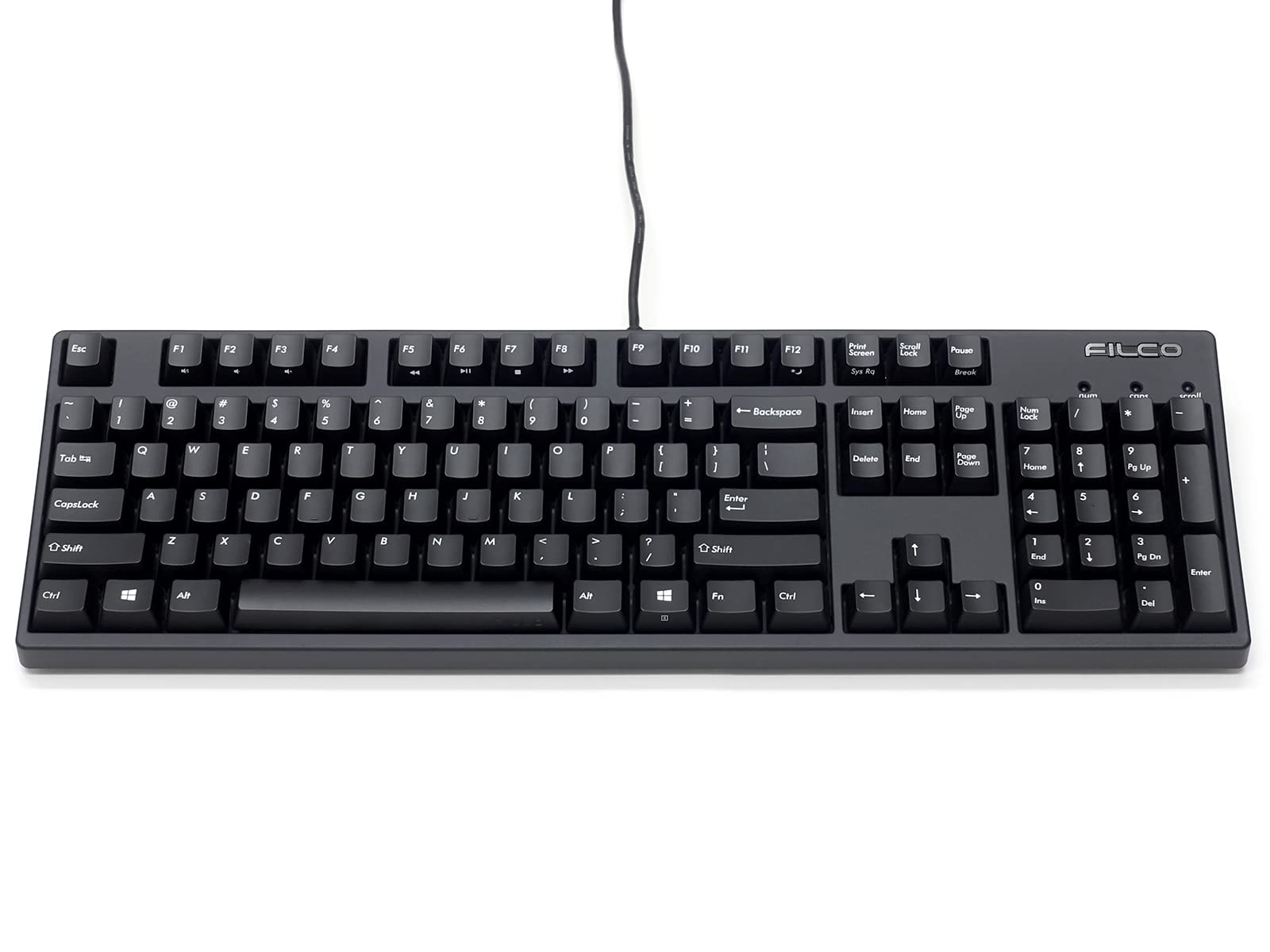 FILCO Majestouch 3 Full Size Double Shot PBT Mechanical Keyboard Cherry MX Blue