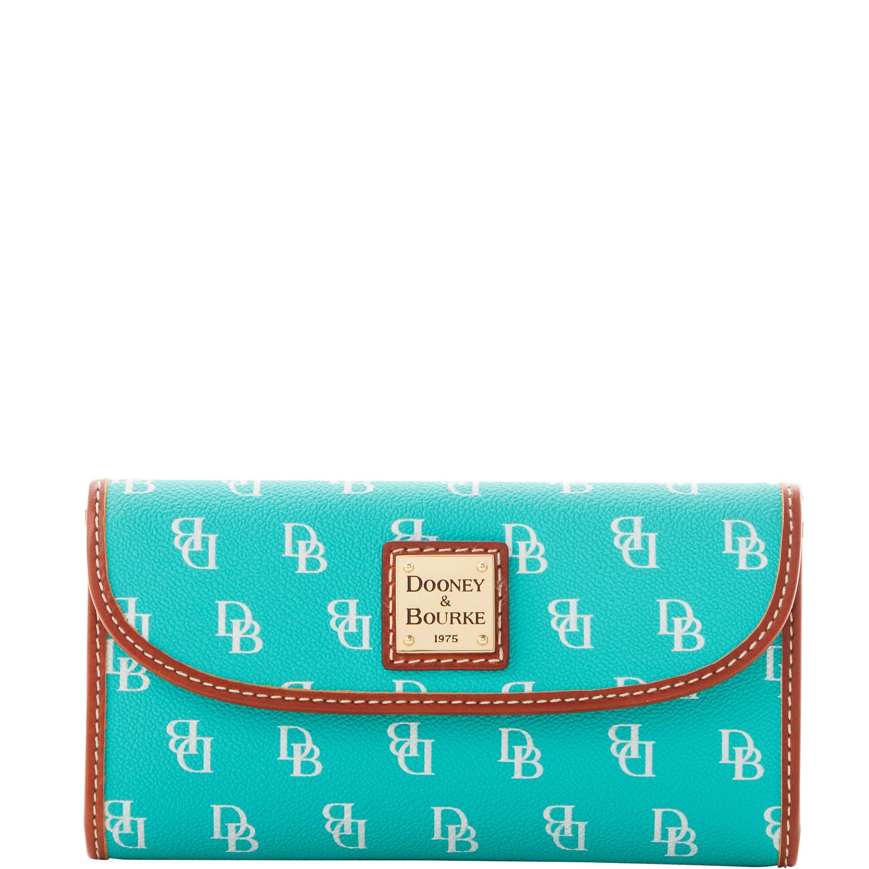 Dooney & Bourke Handbag, Gretta Continental Clutch - Sea Foam