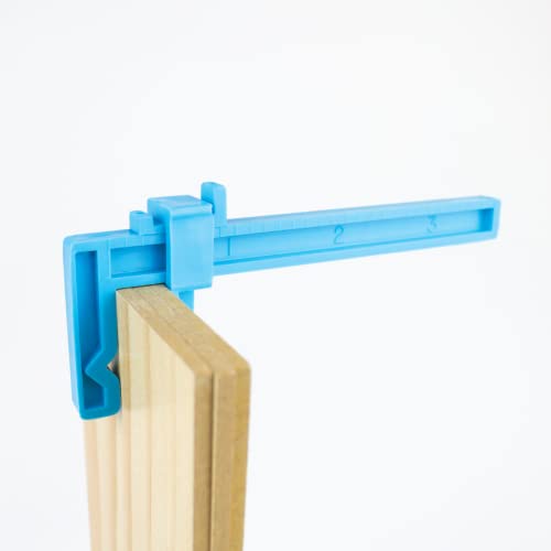 Excel Blades 3 Inch Plastic Bar Adjustable Clamps for Diorama, Made in the USA, Modeling Clamps, Hobby Tools for Model Building, Miniature Plastic Clamp, Made in USA, 6 Pack