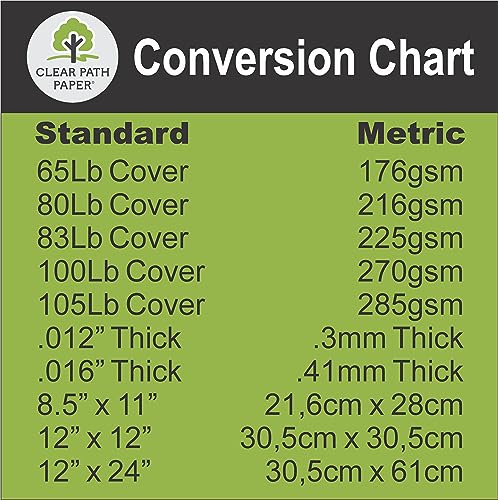 Cardstock Sample Swatch Book - Version 7 - from Clear Path Paper