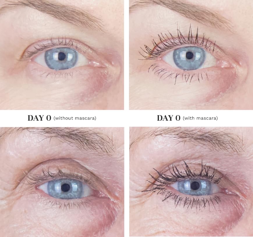 City Beauty Beyond Mascara - Volumizing Treatment - Nourish & Lengthen - Keratin & Biotin Promote Stronger, Thicker-Looking Eyelashes - Buildable & Smudge-Resistant - Cruelty-Free - Rich Black