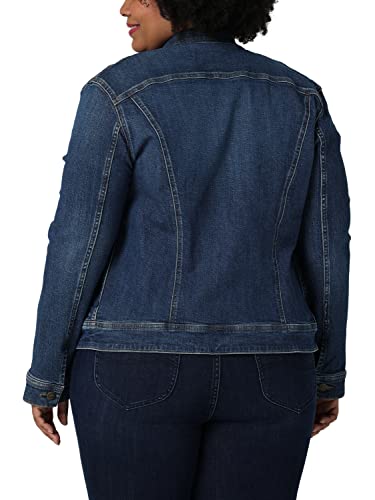 Lee Women's Plus Size Legendary Regular Fit Jacket, Standout, 3X