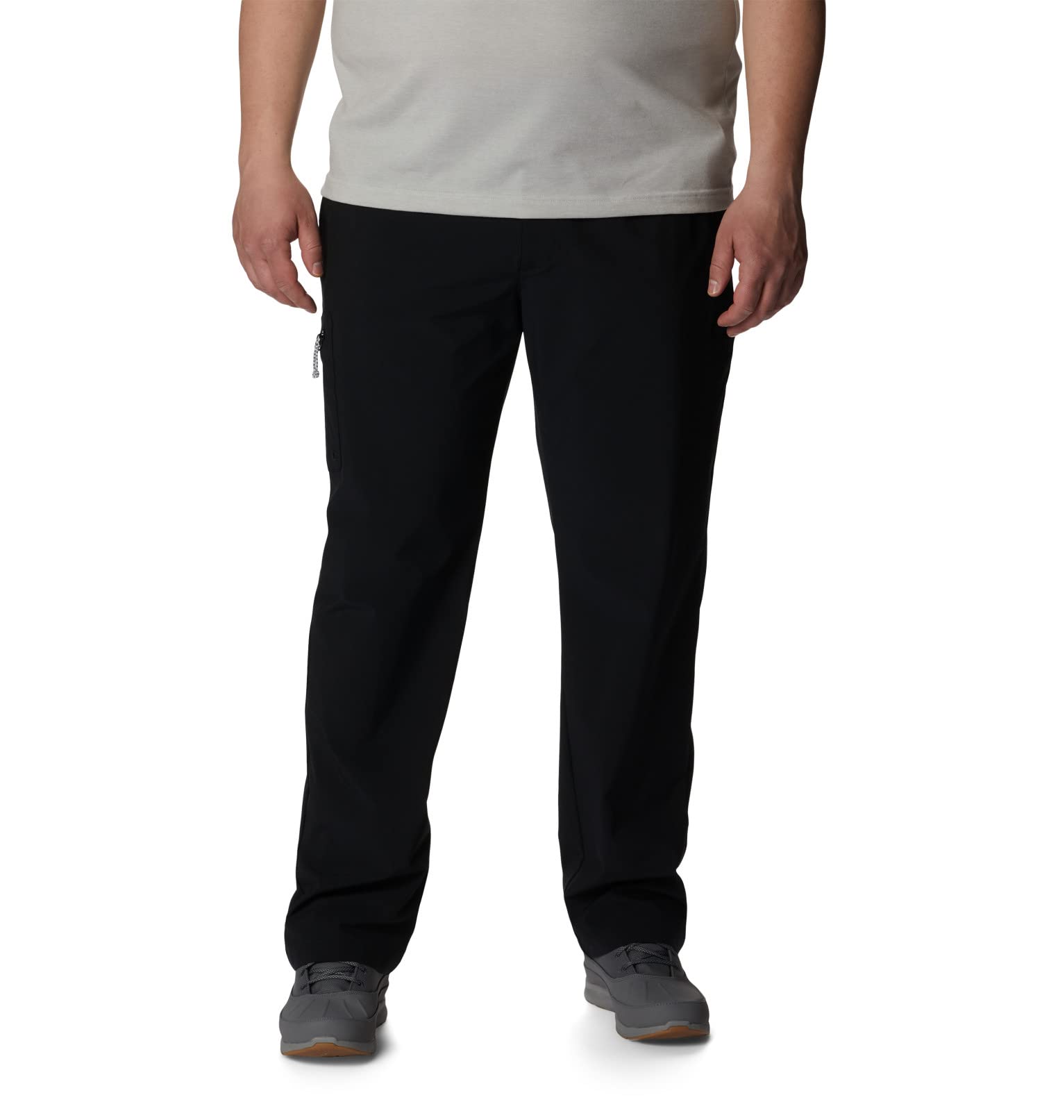 Columbia PFG Men’s Terminal Tackle Fishing Pants, Stain Resistant, Sun Protection, Black, 38