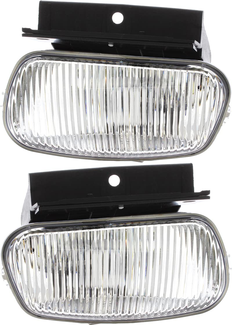 Compatible with Ford Ranger Fog Lights Lamps Set 1998 1999 2000 Driver and Passenger Side