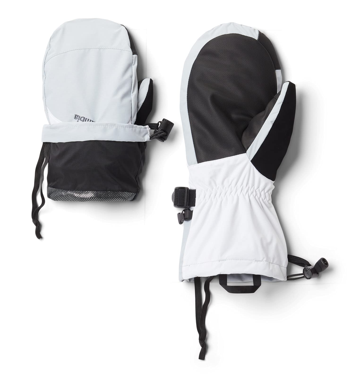 Columbia Women's Bugaboo II Mitten, Cirrus Grey Cross Dye/White, Large