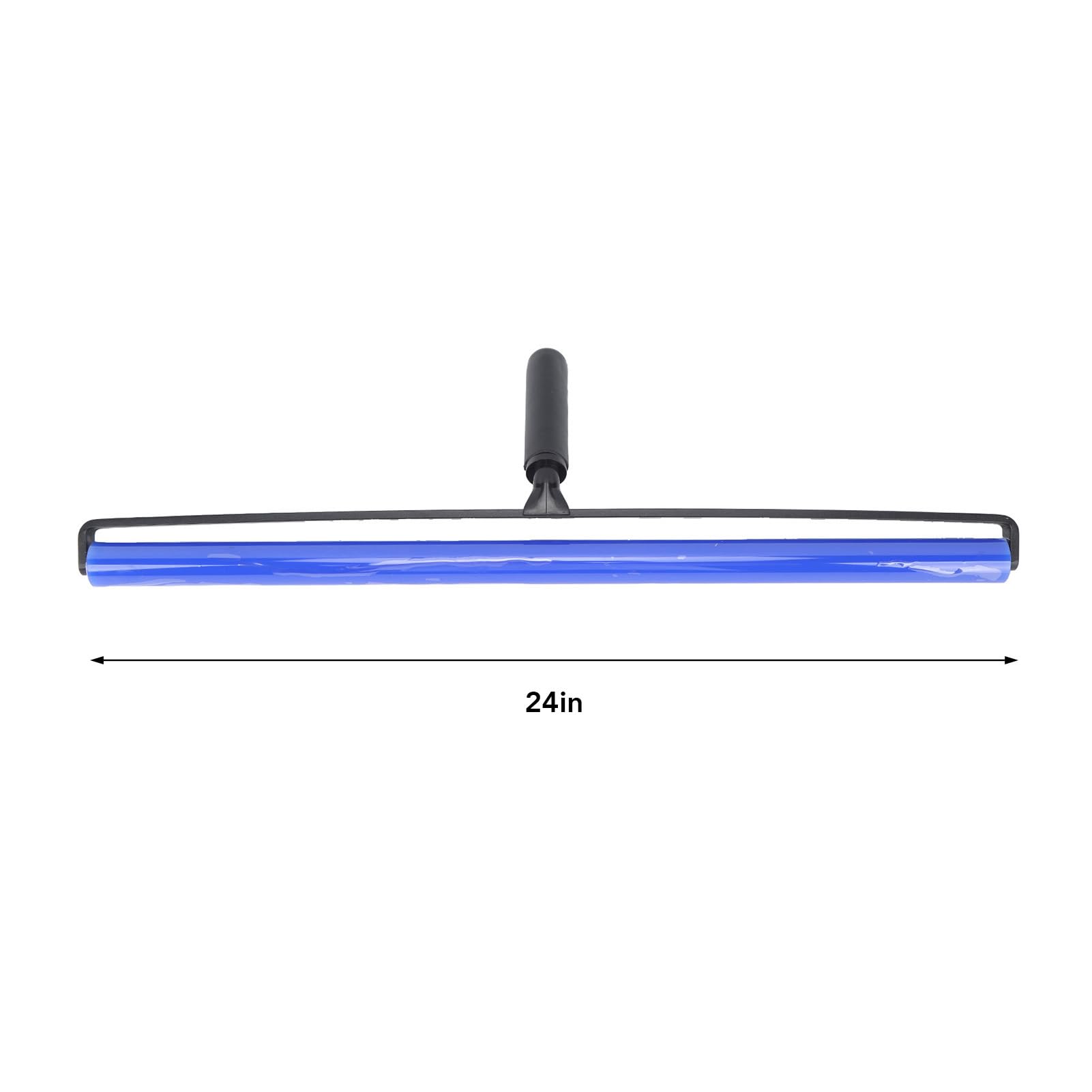 Dust Removal Roller Low Sticky Silicone Screen Film Roller Cleaner Tool for Removing Lint Pet Hair Fibers (24 Inch)