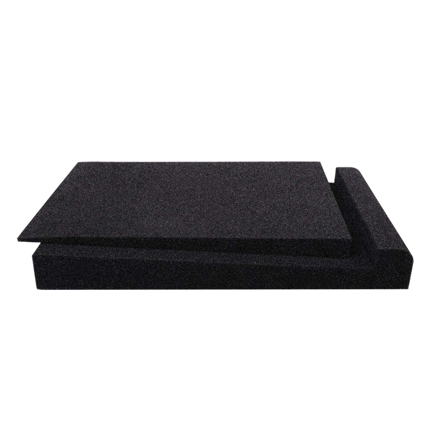Studio Monitor Isolation Pads, Suitable for 5" inch Speakers, High-Density Acoustic Foam for Significant Sound Improvement, Prevent Vibrations and Fits most Stands - 2 Pads
