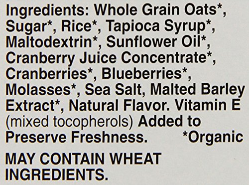 Cascadian Farm Organic Granola Cereal, Berry Cobbler, 13.5 Ounce (Pack of 6)