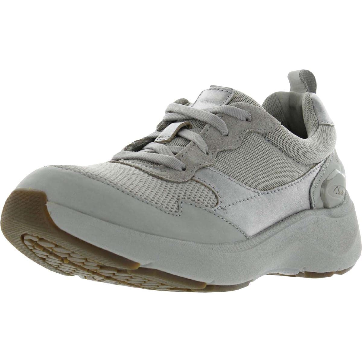 Clarks Women's Wave 2.0 Move Walking, Blue Combination, 8.5