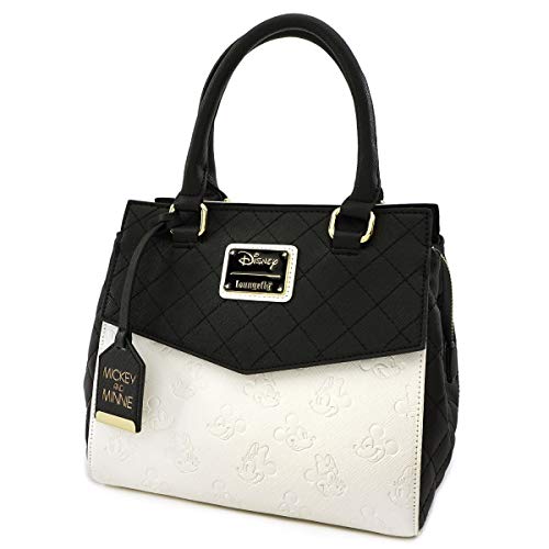 Loungefly Disney Mickey & Minnie Mouse Faux Leather Handbag Standard