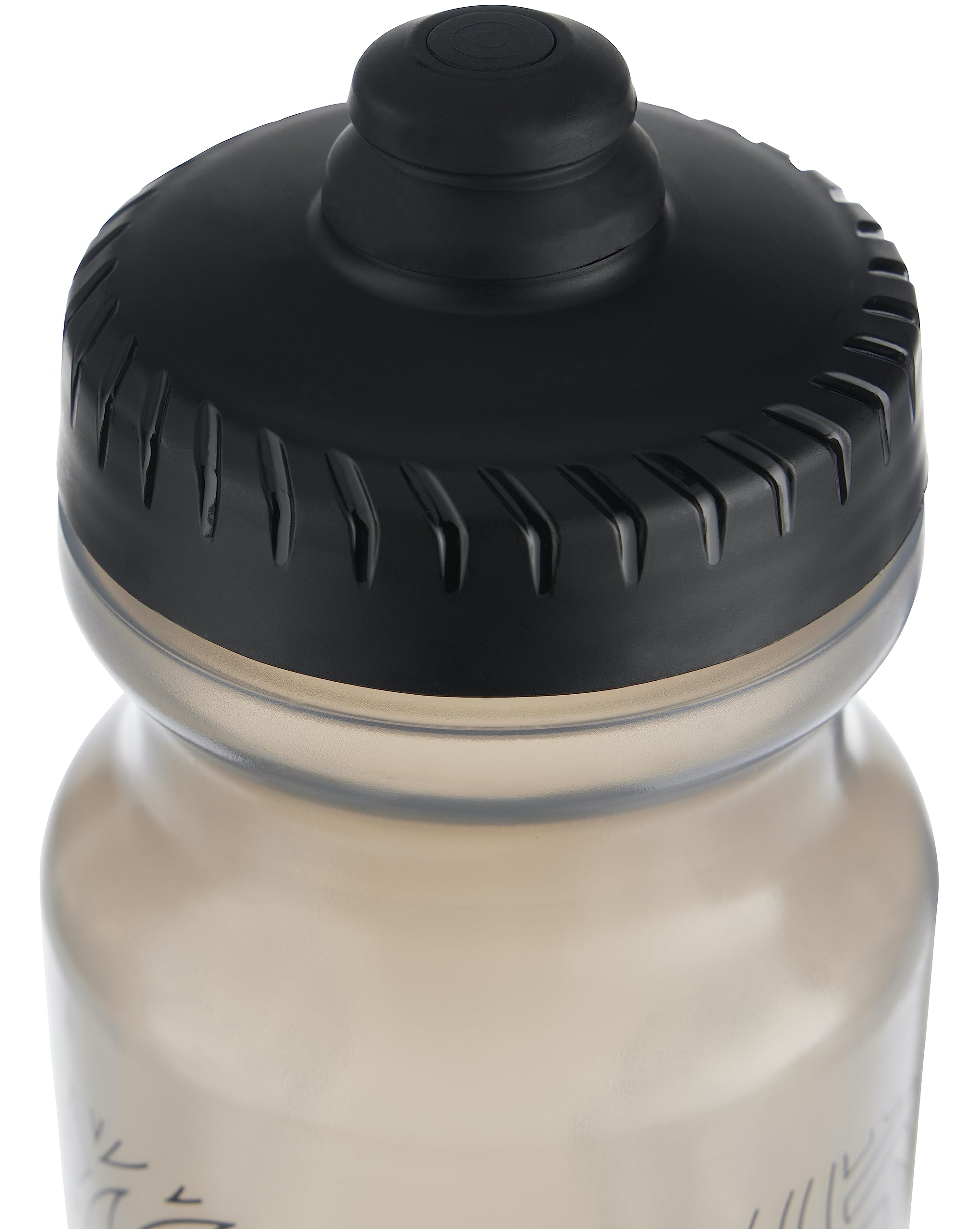 Peakline Sports - 2nd Gen Big Mouth Bike Water Bottle (21 oz) by Specialized Bikes (2-Pack) (Smoke/Black)