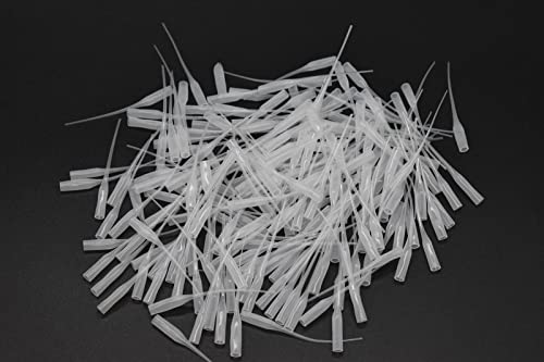 Glue Tips Compatible for CA, 200Pcs Precision Extender for Nozzle Bottle Glue, Glue Applicator Tips for Hobby, Craft, Model and Small Part