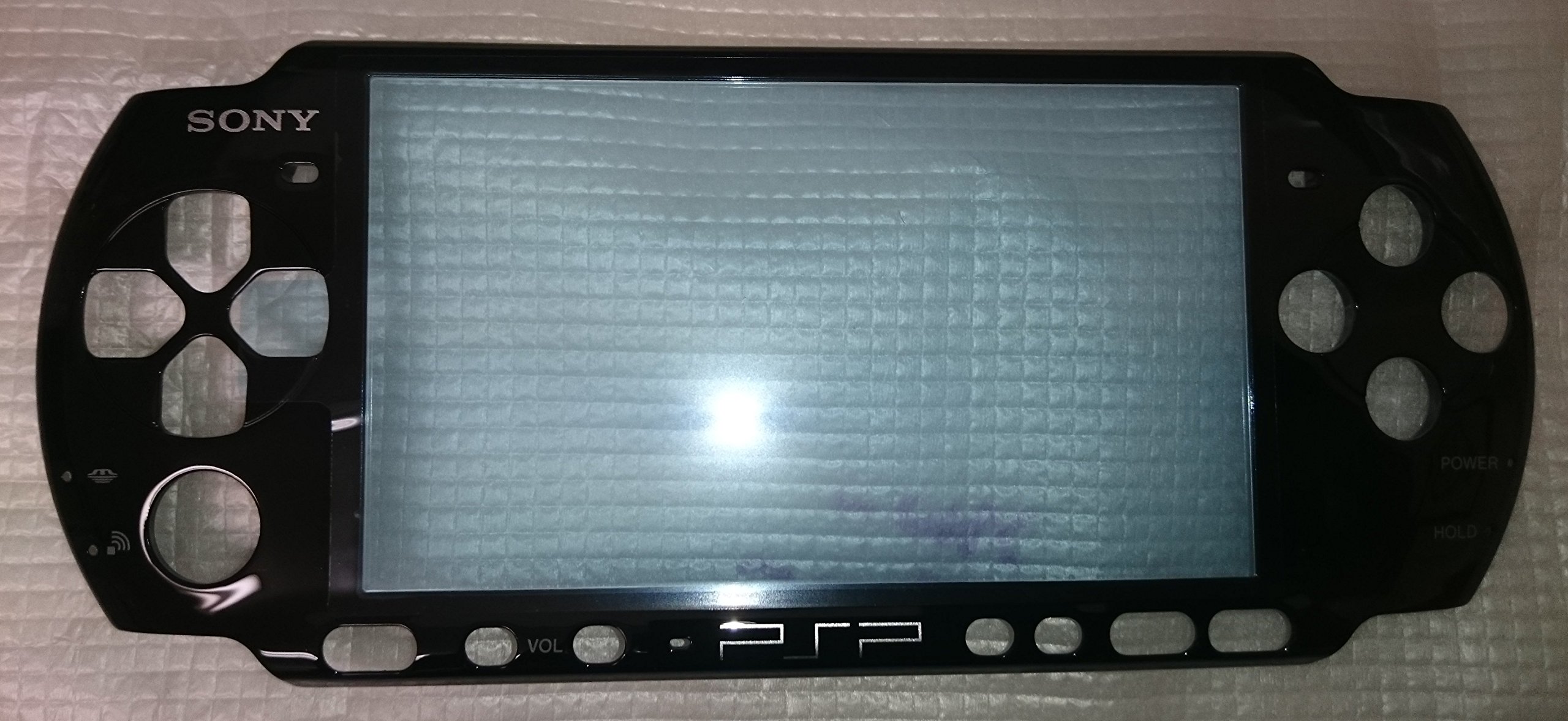 TOTALCONSOLE OEM Component faceplate for PSP 3000/3001 / 3002 Faceplate - Piano Black (TC-95250)