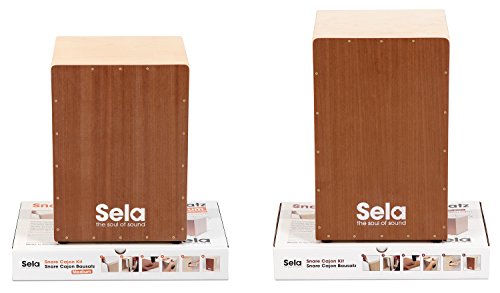 Sela SE 018 Snare Cajon Kit Medium with Instructions and Audio CD, (SE018)