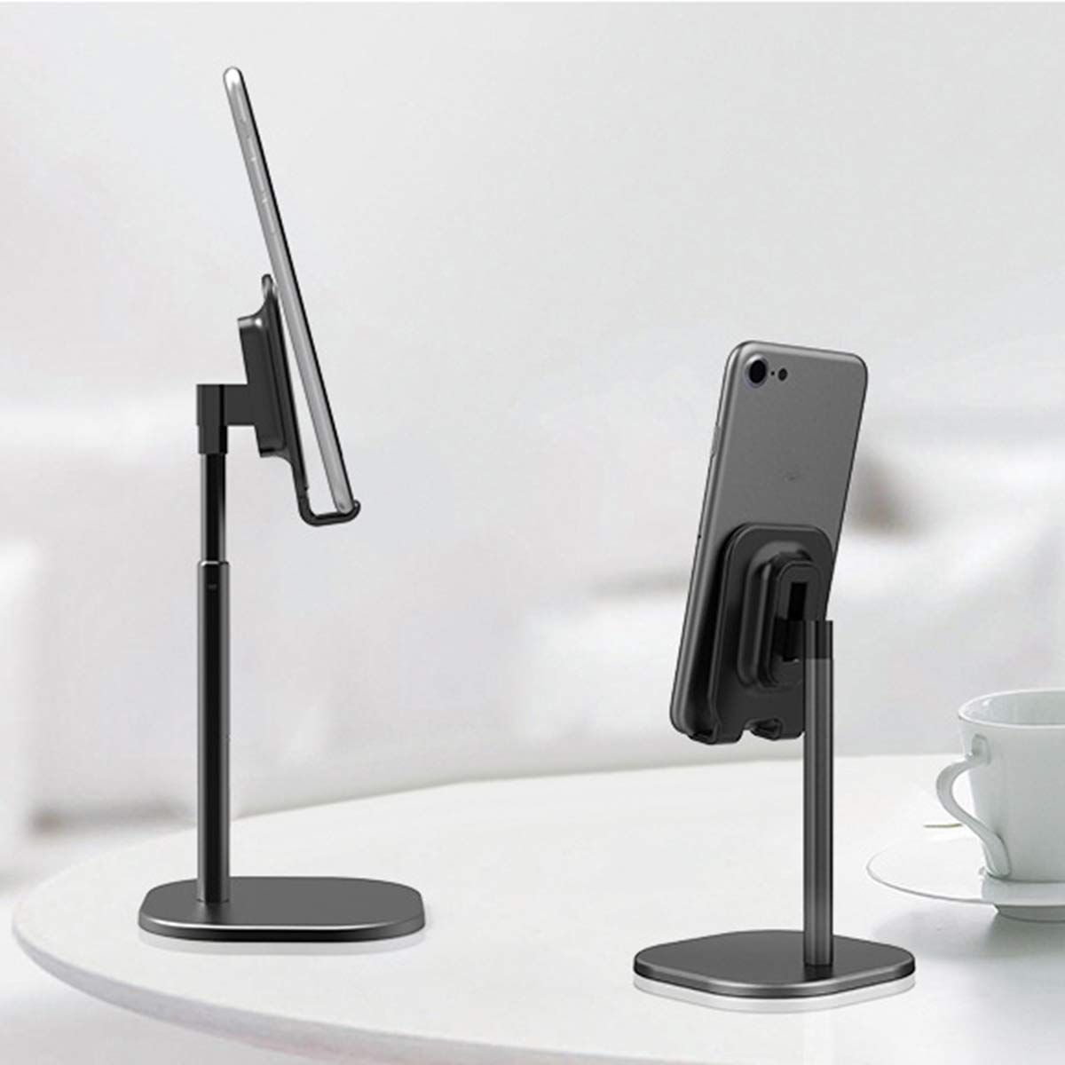 SunshineFace Adjustable Aluminum Alloy Desktop Tablet Stand Phone Holder for Remote Teaching Live Streaming