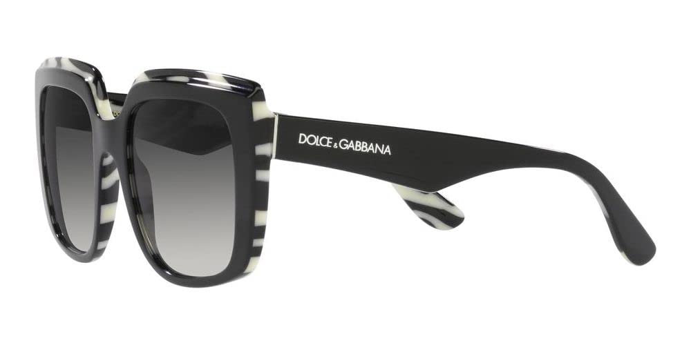 Dolce & Gabbana DG 4414 Black Animal Print/Grey Shaded 54/20/145 women Sunglasses