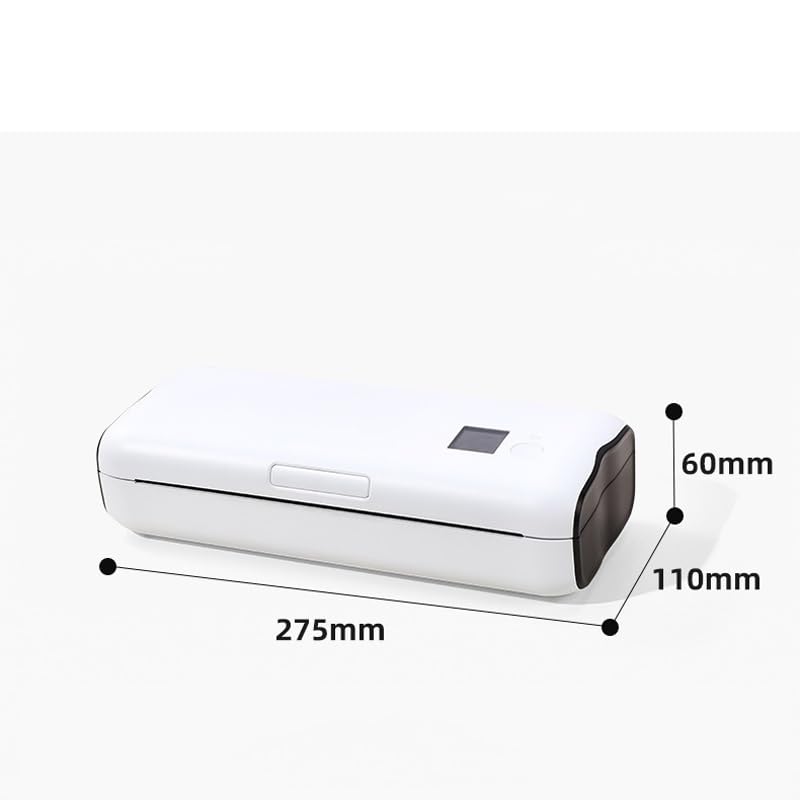 GAELOP DFHBFG Thermal A4 Printer Home Error Homework Photos Thermal Portable Mobile Office