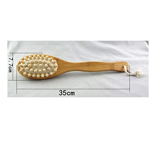 DXFBHWWS Bath Brushes Men Pig Bristles Bathing Brushes Back Brush Long Handle for Shower for Women