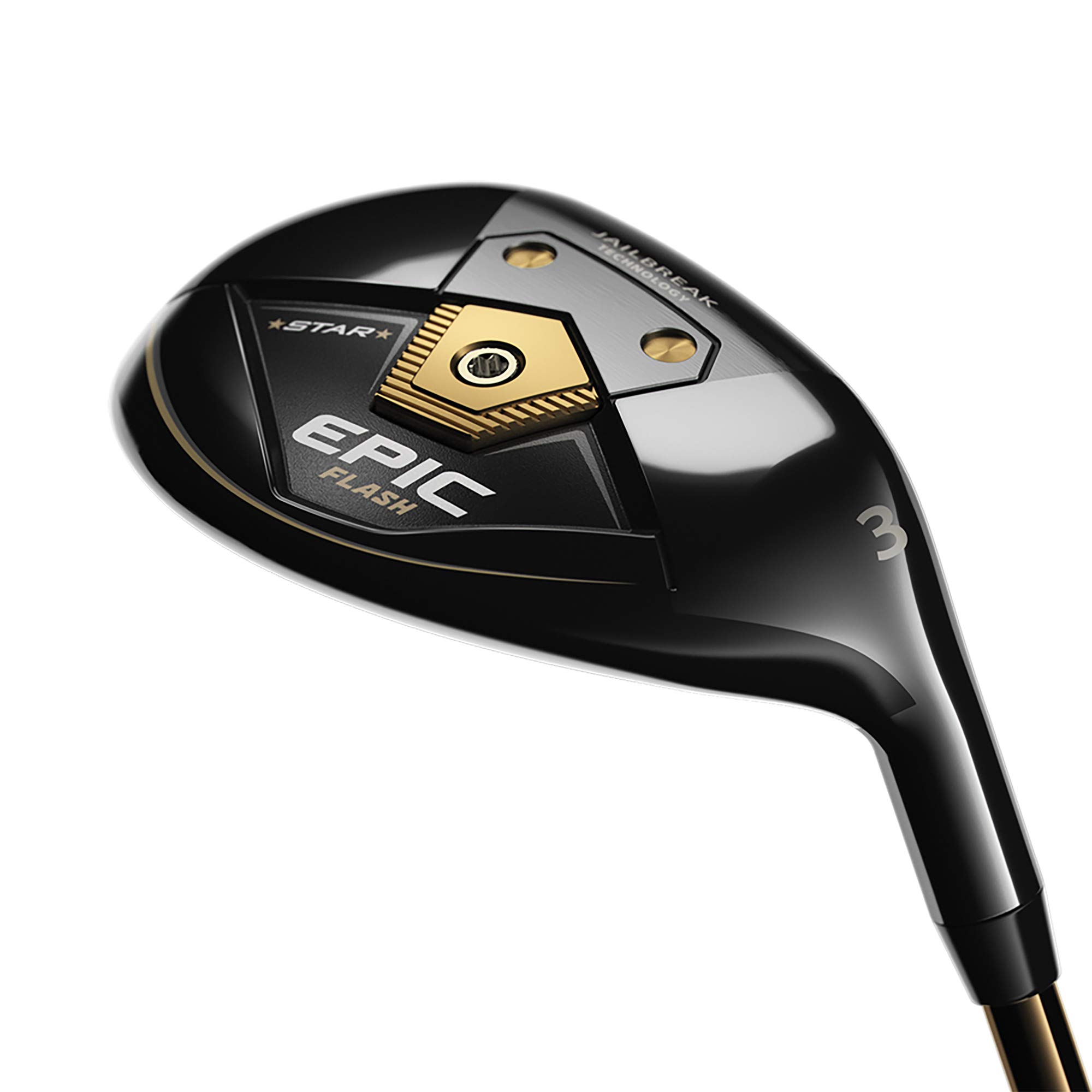 Callaway Epic Flash Star Hybrid (Left Hand, 3 Hybrid, 17 Degrees , Regular Flex)