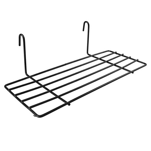 POPETPOP Bird Toys Perch Cage Platform, Parrot Perch Shelf, Wire Playstand Portable Training Playground Wire Patio Sundeck Bird Play Pen Comfy Perch for Parrot