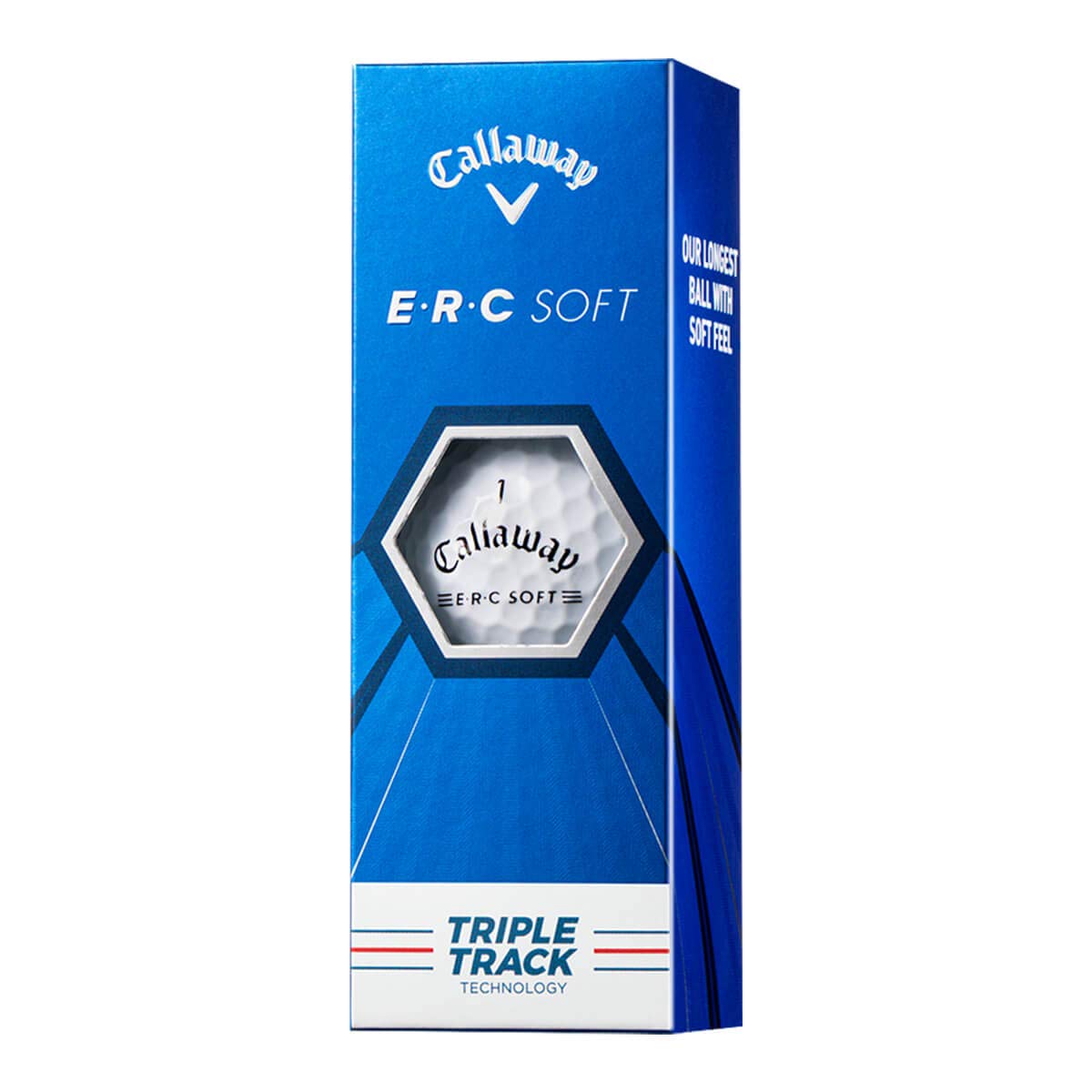 Callaway Golf 2021 ERC Triple Track Golf Balls, White