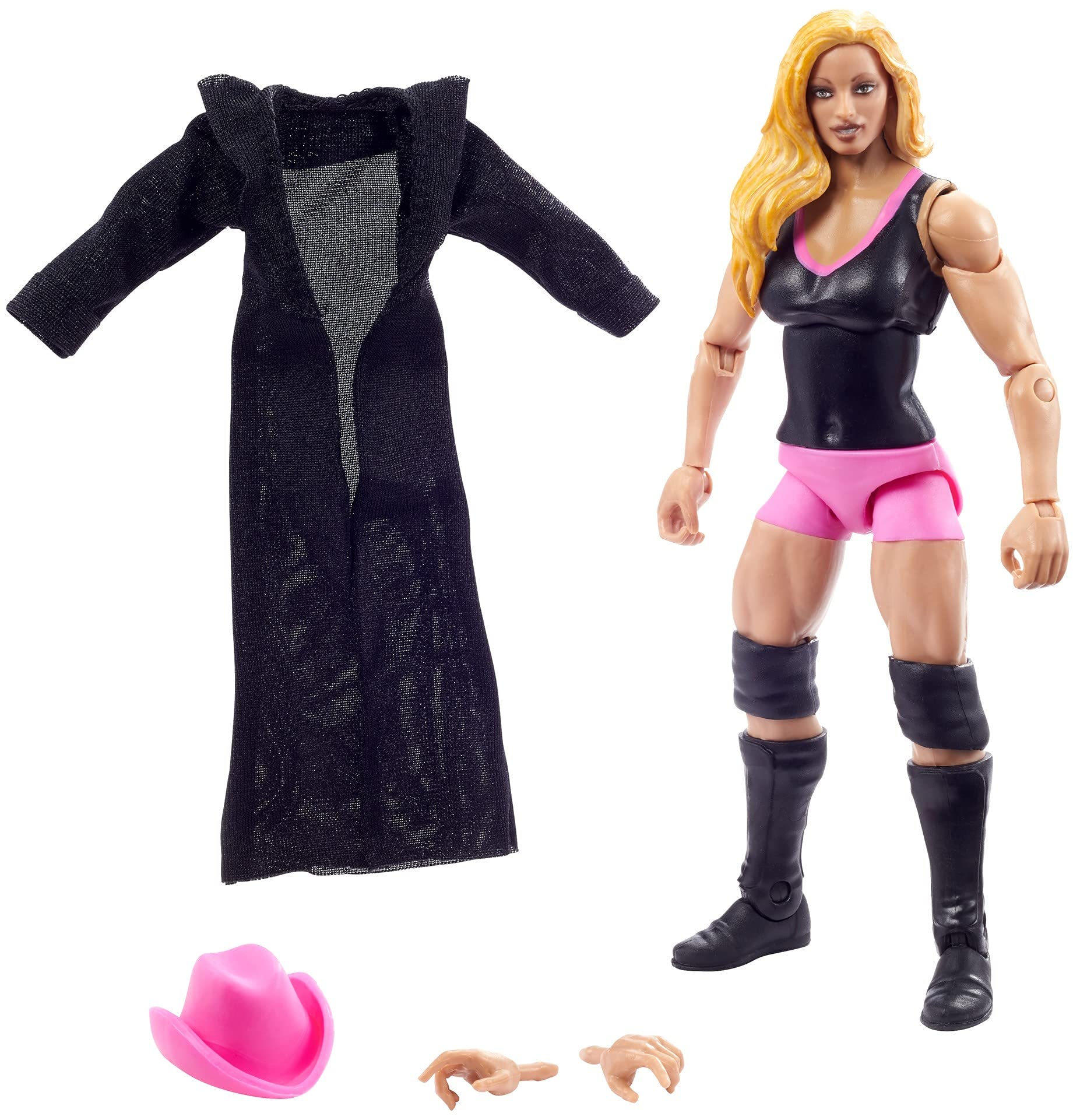WWE Trish Stratus Elite Collection Series 92 Action Figure 6 in Posable Collectible Gift Fans Ages 8 Years Old and Up