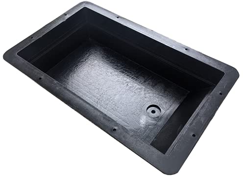 bullke (USA MADE) Easy Boat Trolling Motor Foot Pedal Control Tray Recessed Pan Universal design fits most has predrilled mounting holes is heavy duty and UV protected Strongest and most Durable.