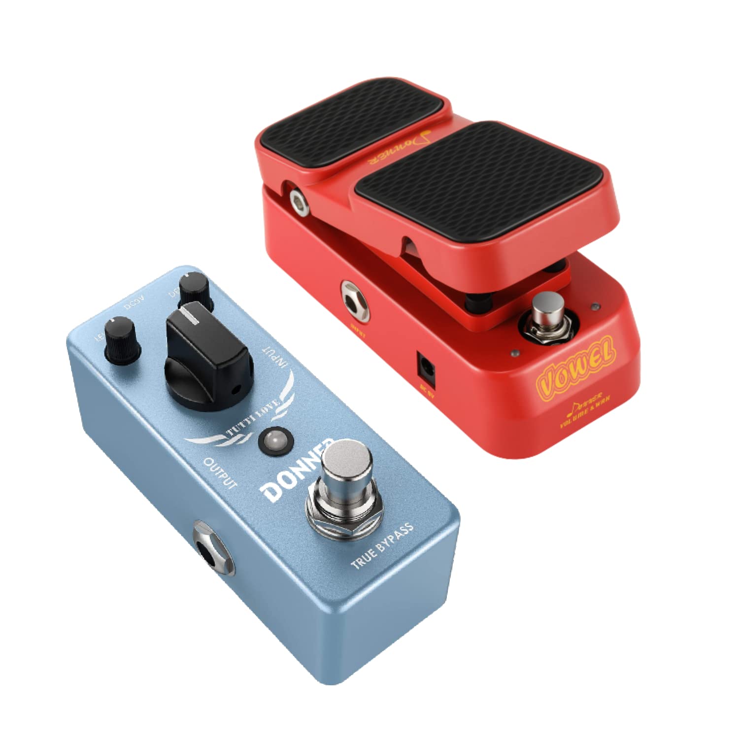 Donner Chorus Guitar Effect Pedal & Wah Pedal