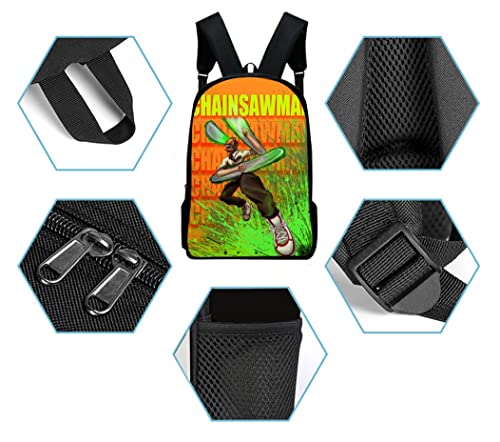 Homruis Fashion Backpack And Inclined Shoulder Bag Laptop Backpack Cute Cartoon Backpack For Women Men