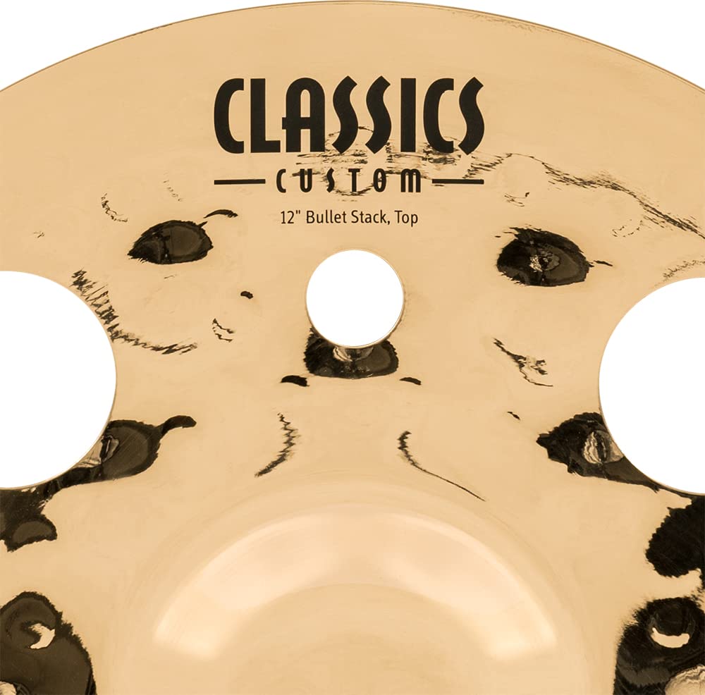 Meinl Cymbals AC Luke Holland Artist Concept Model Byzance/Classics Custom Bullet Stack, inch