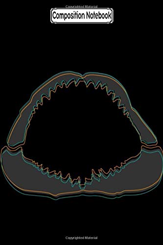 Composition Notebook: Shark Hype Puzzle Grabber Sprinkles Rug Teacher Teeth Cake Jaw Shark Notebook Journal Notebook Blank Lined Ruled 6x9 100 Pages