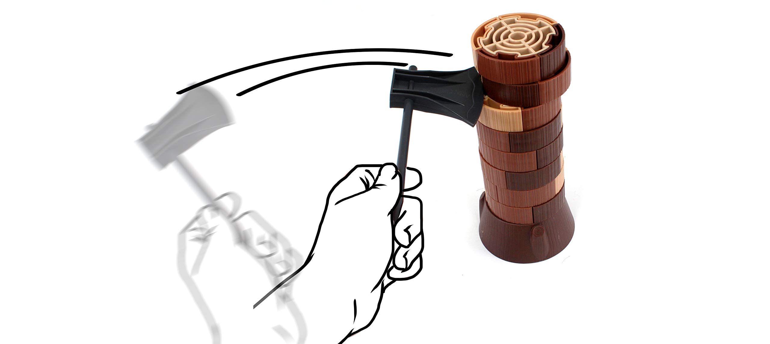 TacTac Jack, A Smart and Fun Dexterity Game for Kids, Family and Friends
