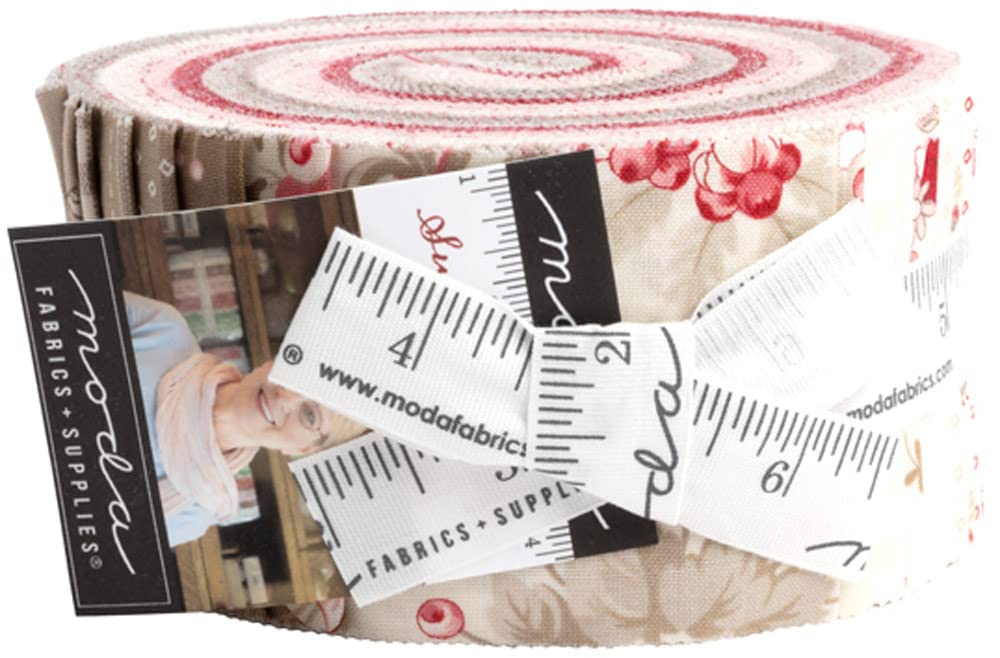 Bunny Hill Designs Sugarberry Jelly Roll 40 2.5-inch Strips Moda Fabrics 3020JR