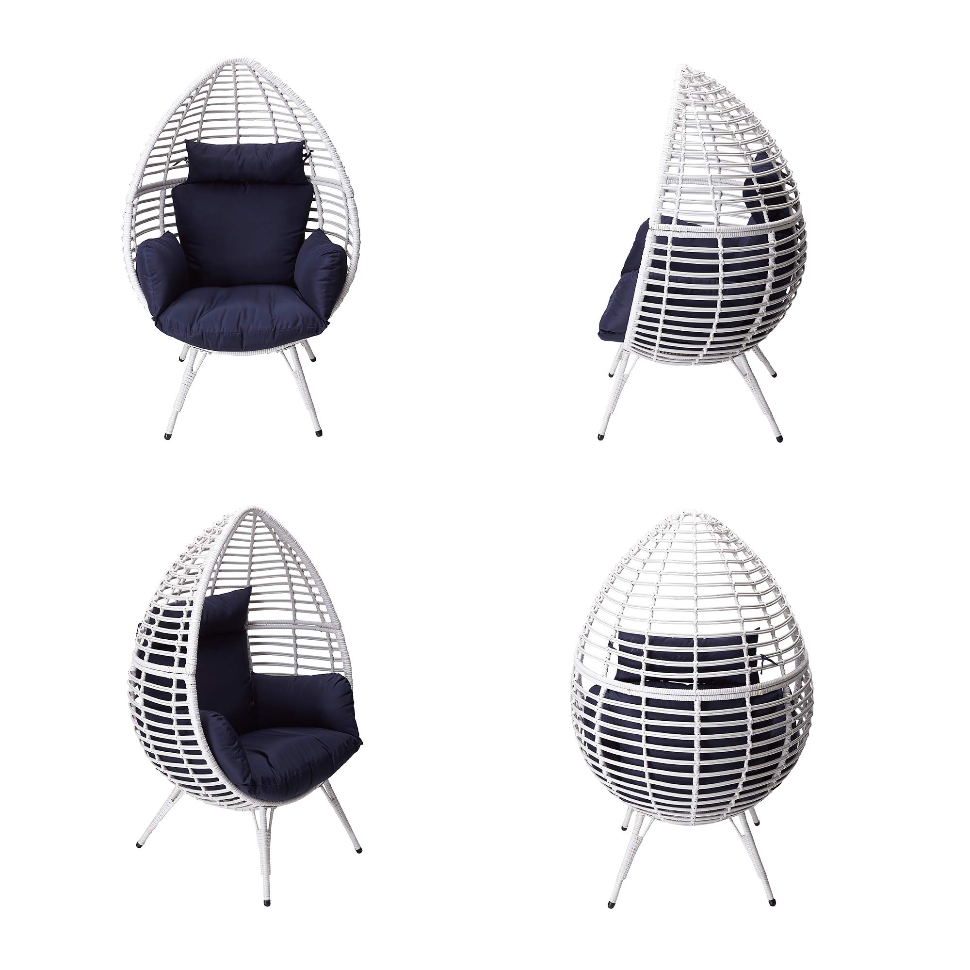 Peaktop Patio Lounge Chairs, Multi Color