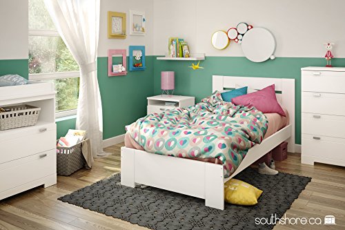 South Shore Reevo 4-Drawer Chest, Pure White