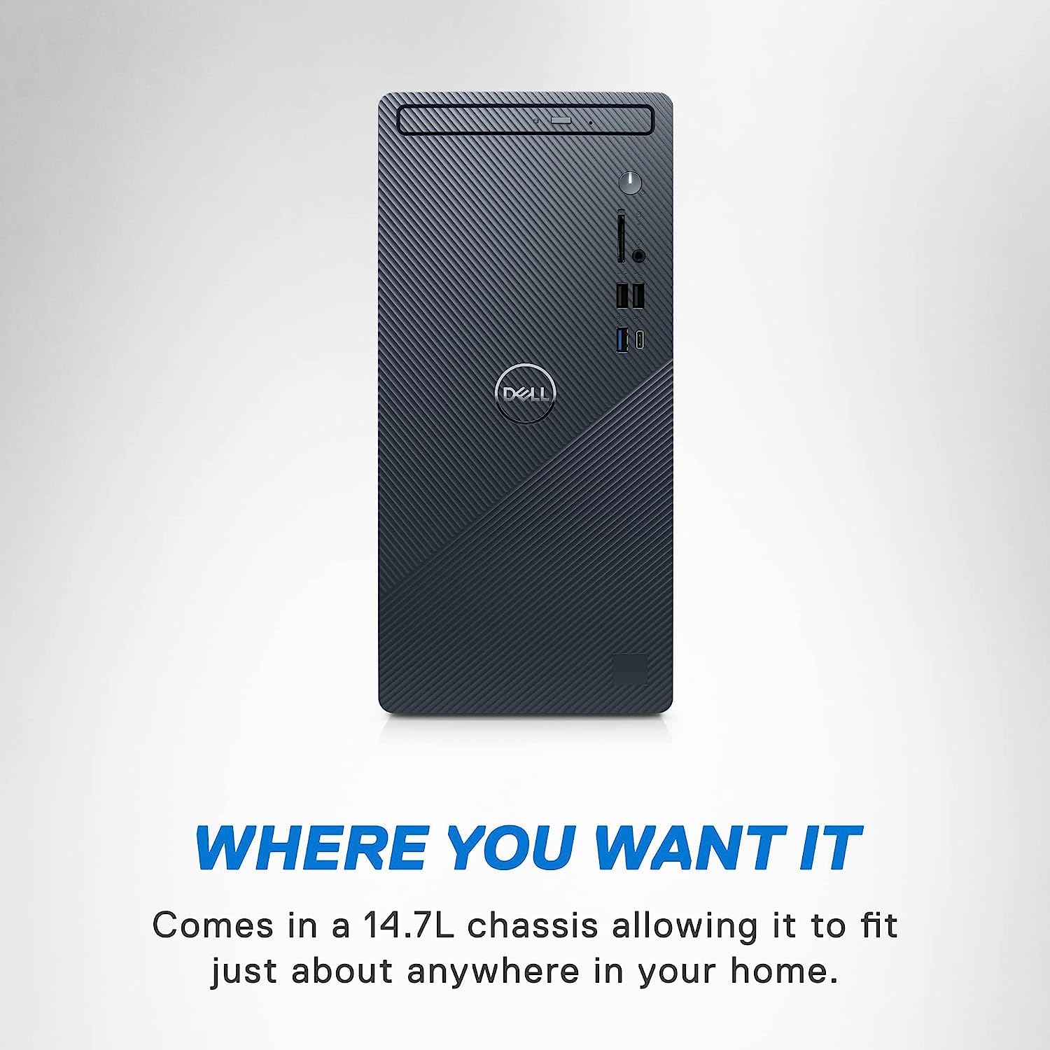 Dell Inspiron 3020 Desktop PC Computer Tower 2023 | 13th Gen Intel Core i7-13700F, 32GB DDR4 RAM, 2TB NVMe M.2 PCIe SSD, NVIDIA GeForce GTX 1660 Super 6GB GPU, Windows 11 Home