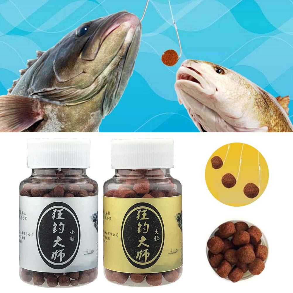 Connoworld Fishing Lure 120/350Pcs Squid Carp Fish Bait Soft Lures Particles Balls Fishing Accessories Small Particles