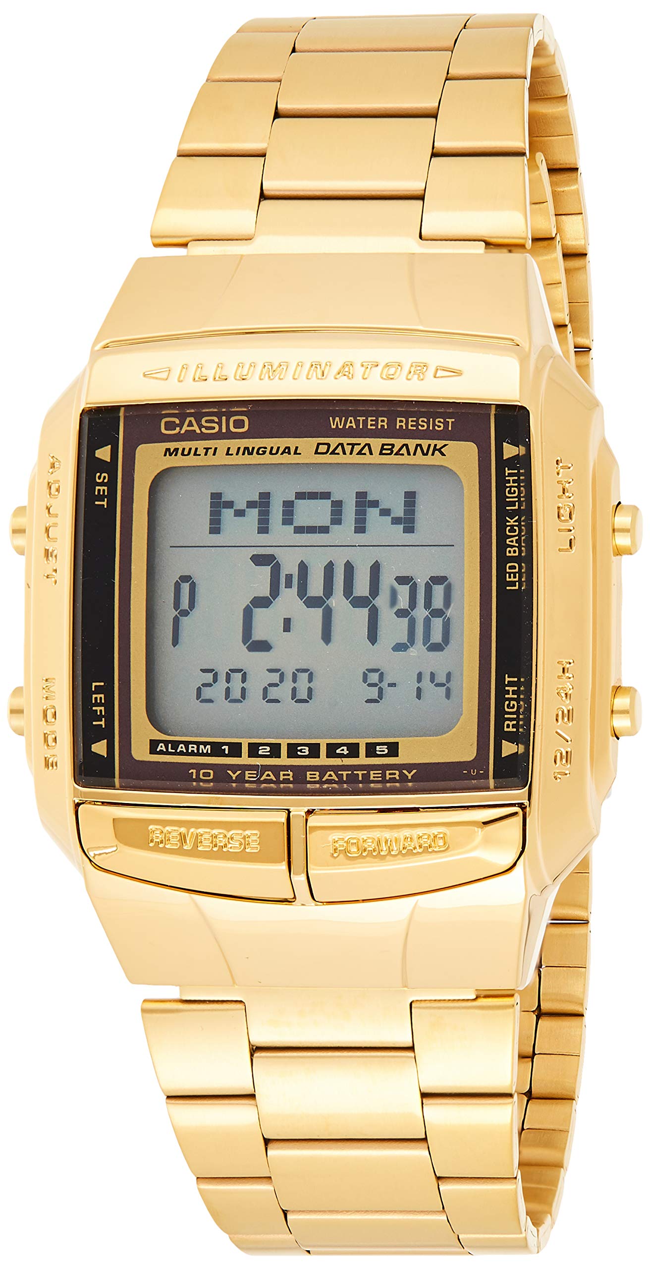Casio General Men's Watches Data Bank DB-360G-9ADF - WW